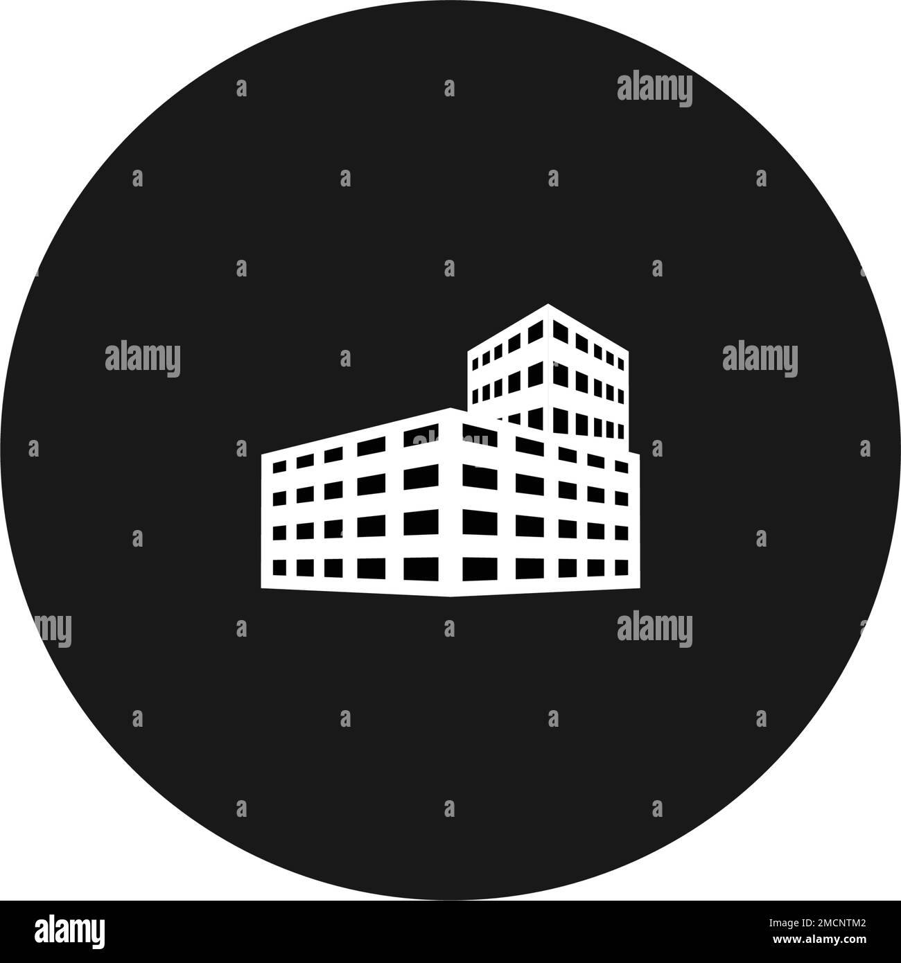Building logo vectors Black and White Stock Photos & Images - Alamy