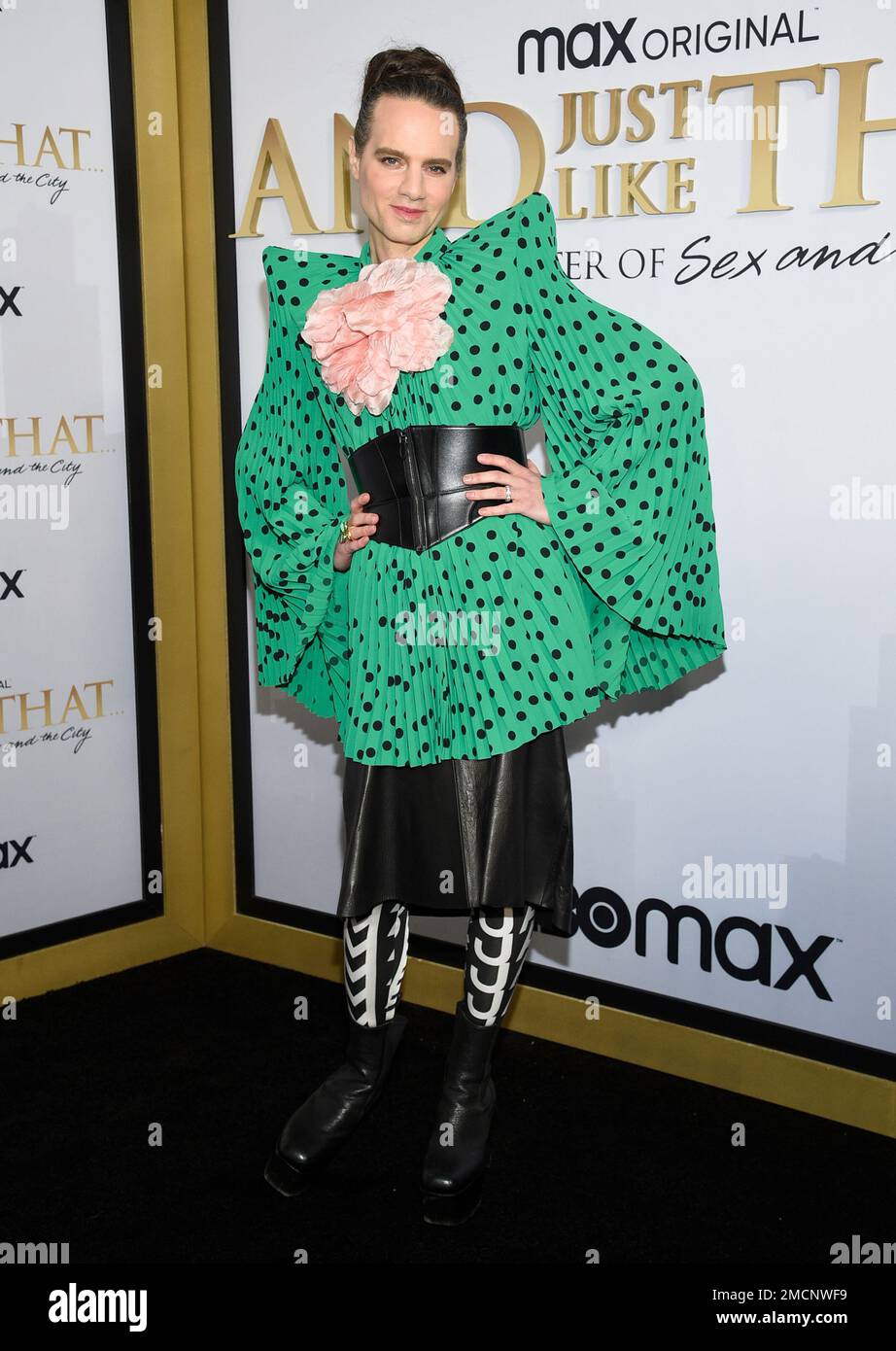 Jordan Roth attends the premiere of HBO's "And Just Like That" at the ...