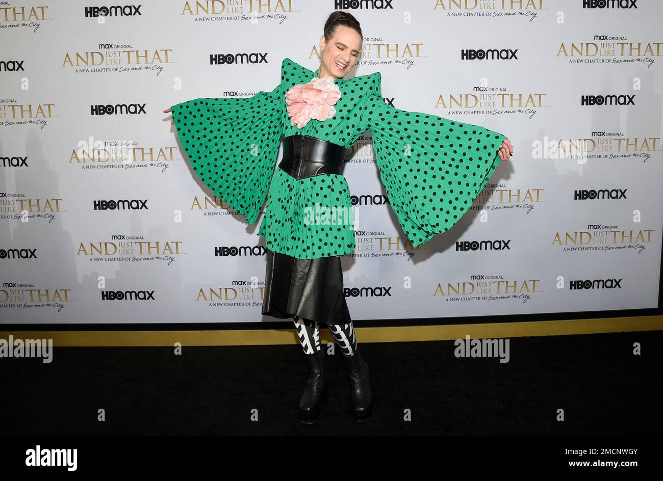 Jordan Roth attends the premiere of HBO's "And Just Like That" at the ...