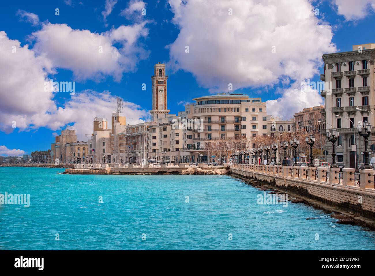 Bari town waterfront italy hi-res stock photography and images - Alamy