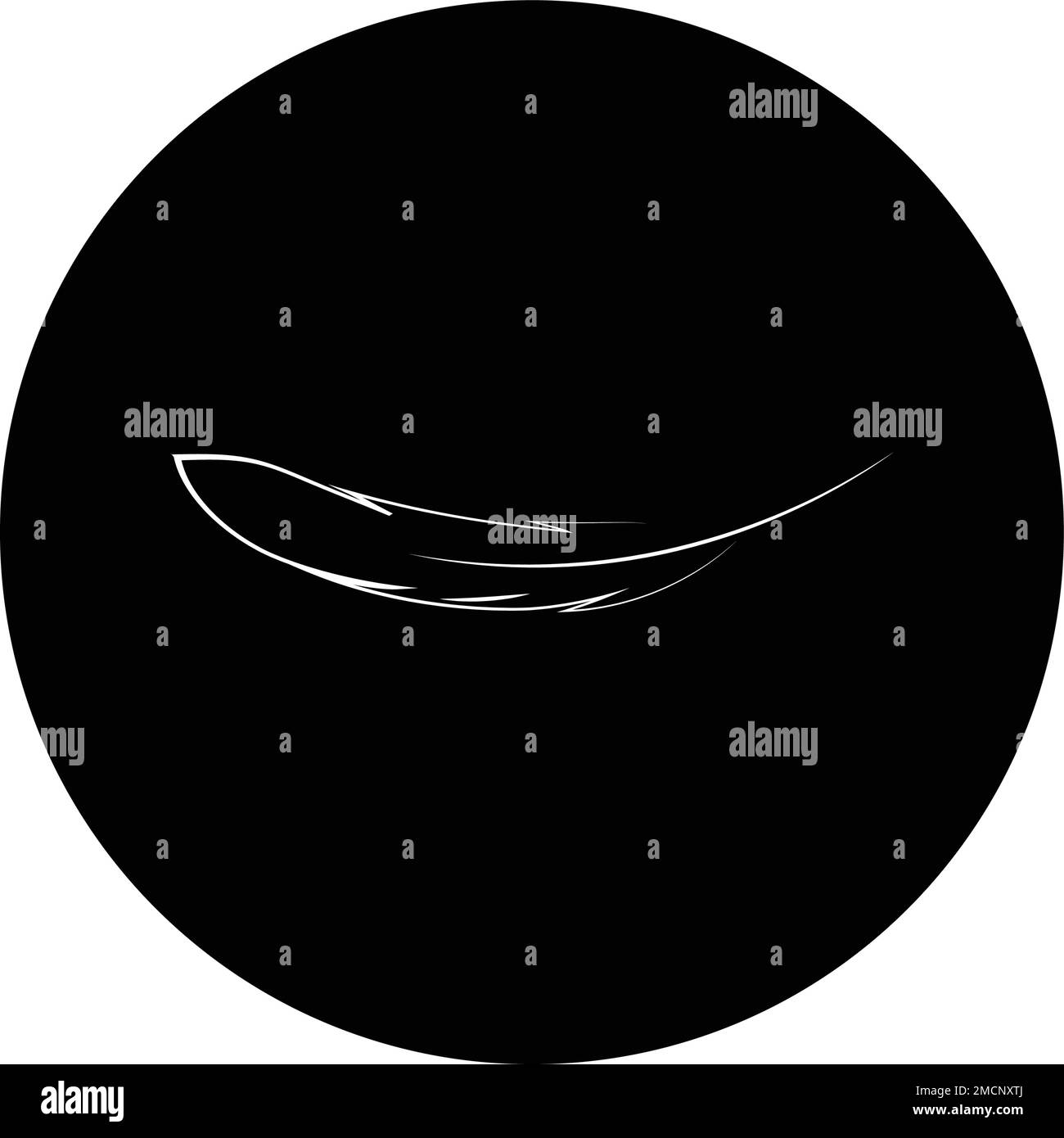 feather logo icon vektor illustration design Stock Vector Image & Art ...