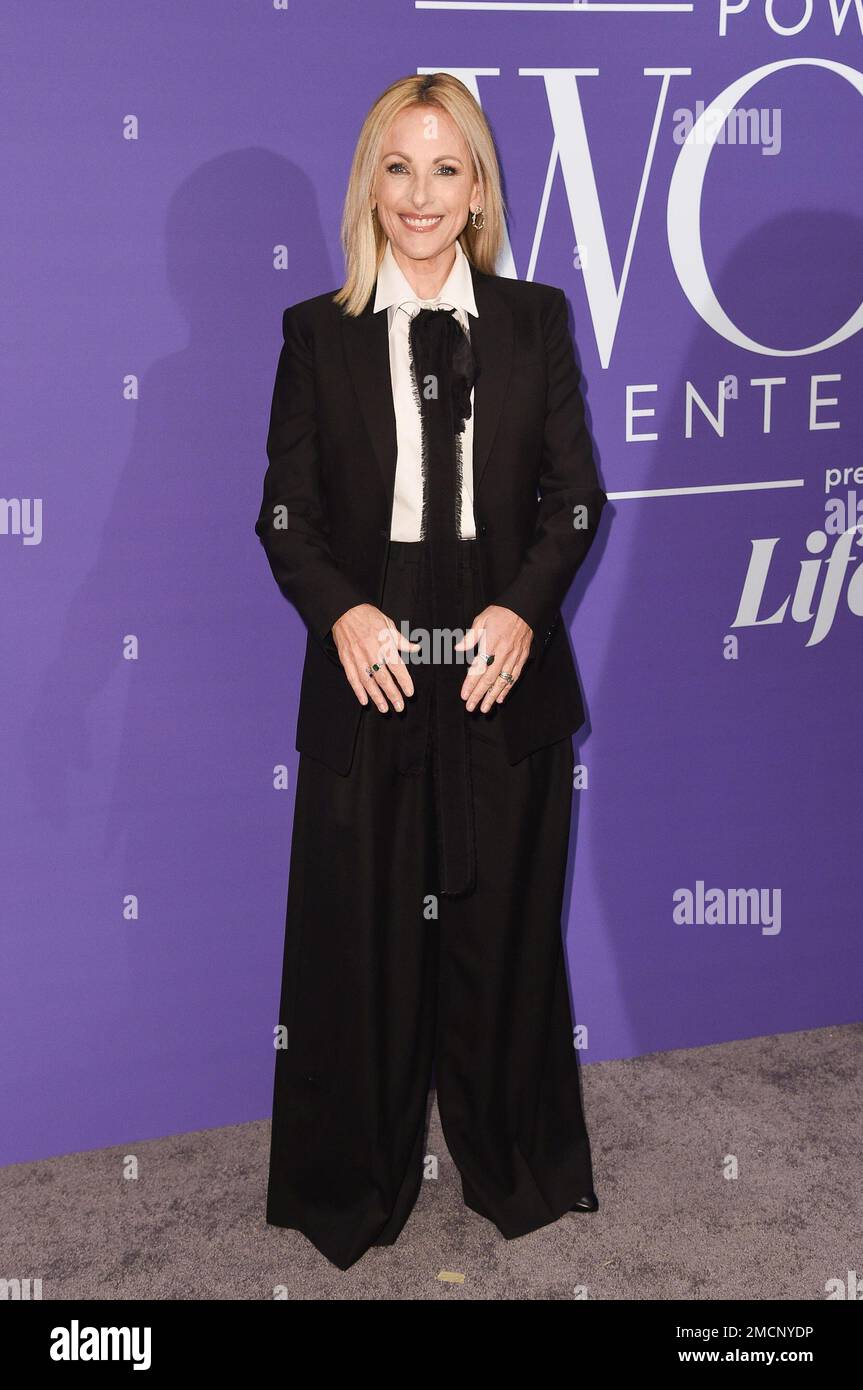 Marlee Matlin arrives at The Hollywood Reporter's Power 100 Women in ...