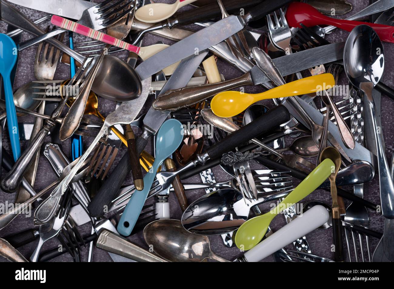 Still life with the cutlery Stock Photo - Alamy