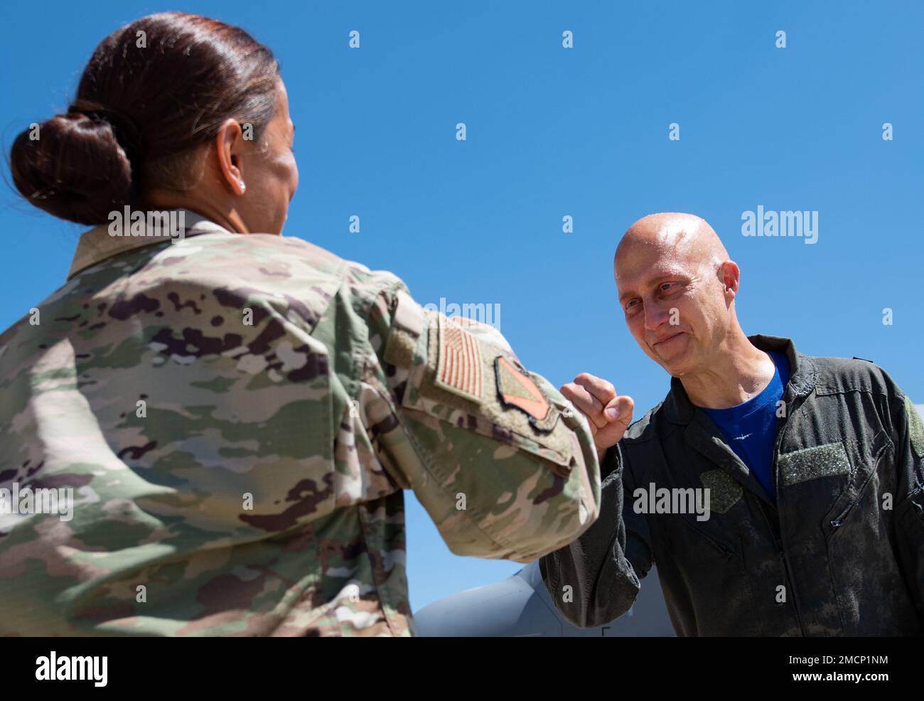 U.S. Air Force Brig. Gen. Joshua M. Olson, 86th Airlift Wing commander ...