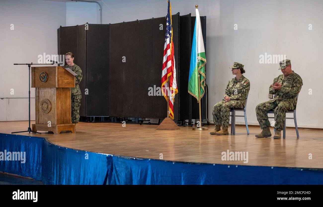 CAMP LEMONNIER, Djibouti (July 8, 2022) U.S. Navy Cmdr. Stephanie Paone ...