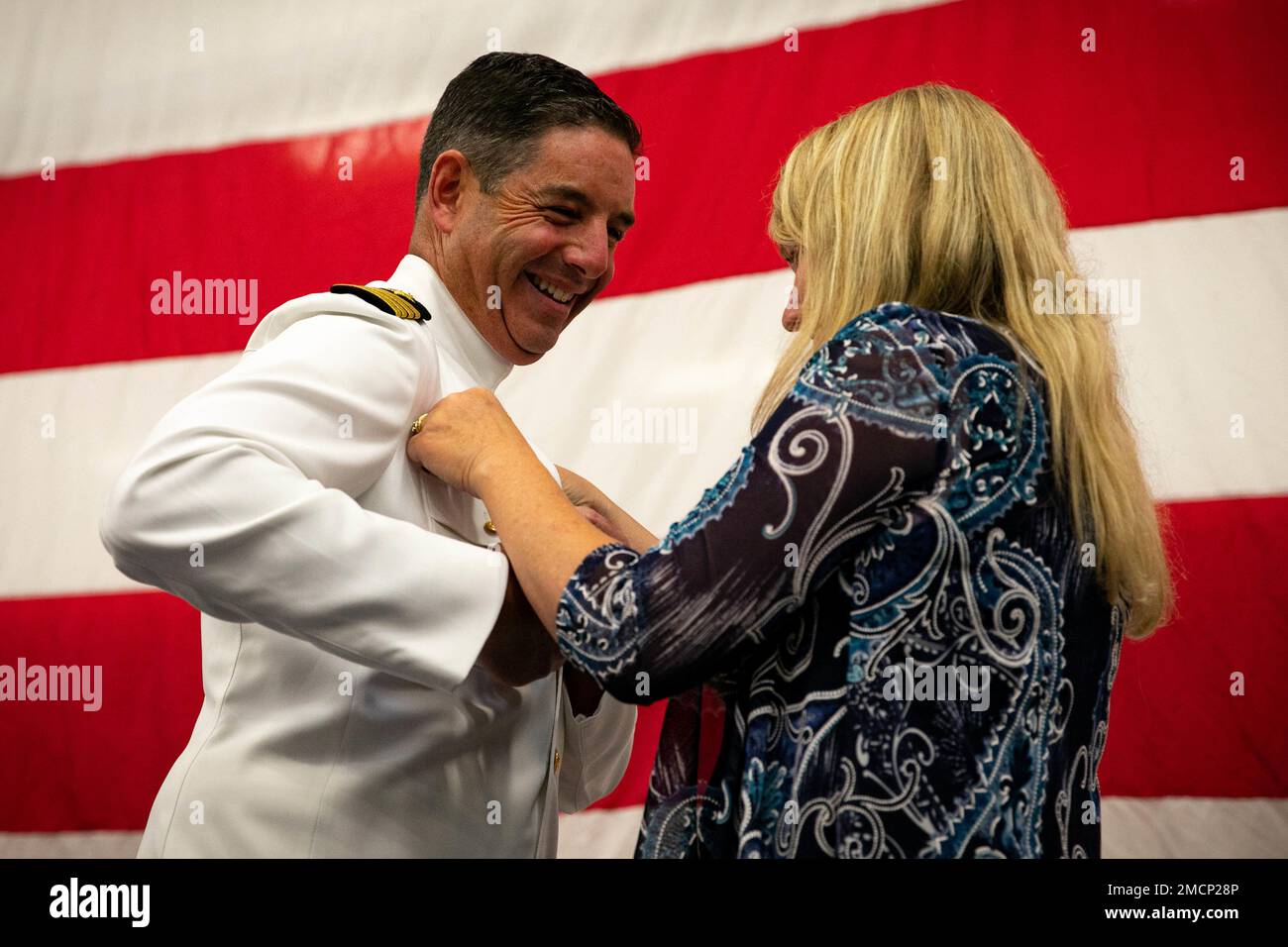 NAVAL STATION MAYPORT, Fla. (July 8, 2022) Captain Brian Binder ...