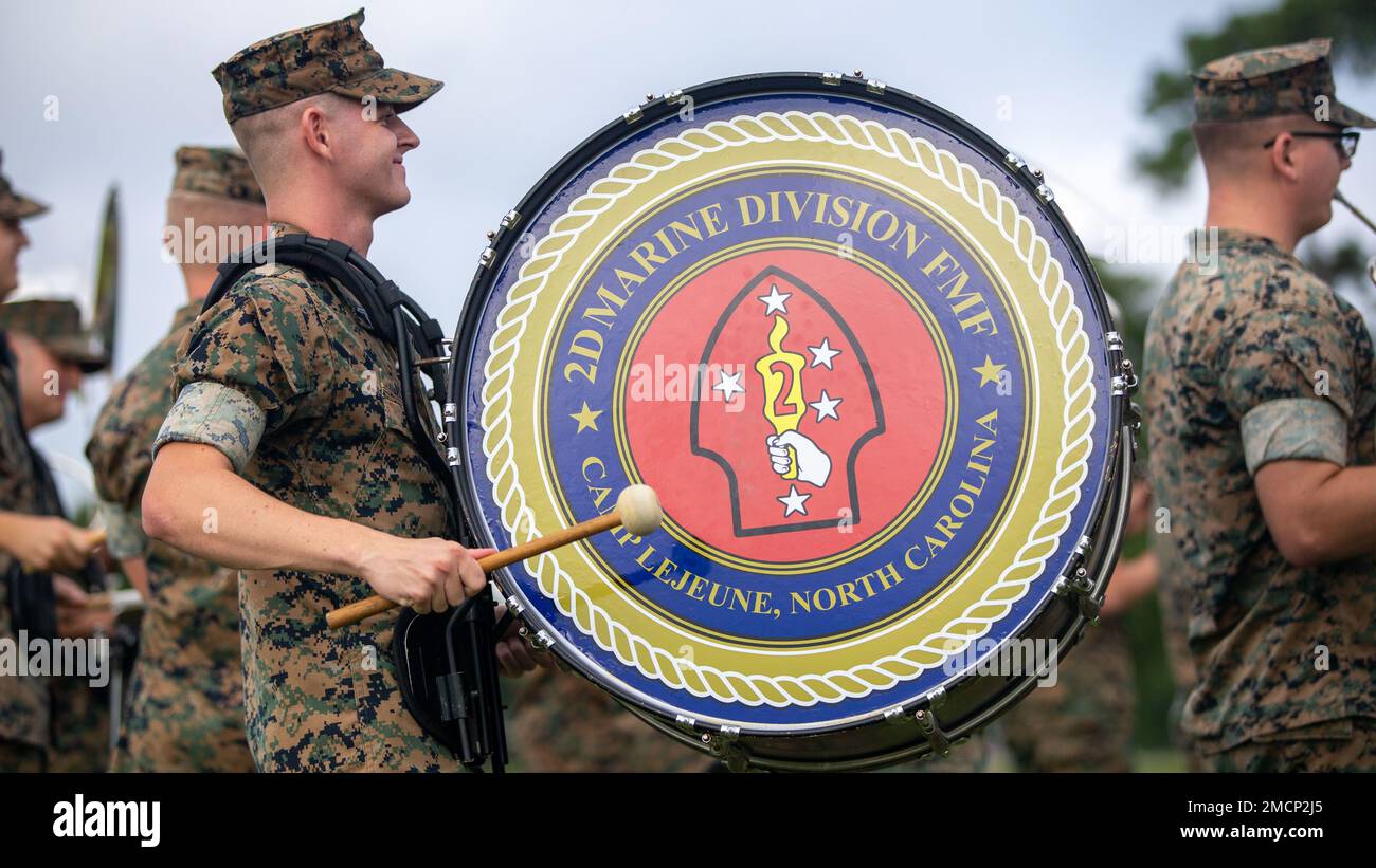 The commanding officer of headquarters battalion hi-res stock ...