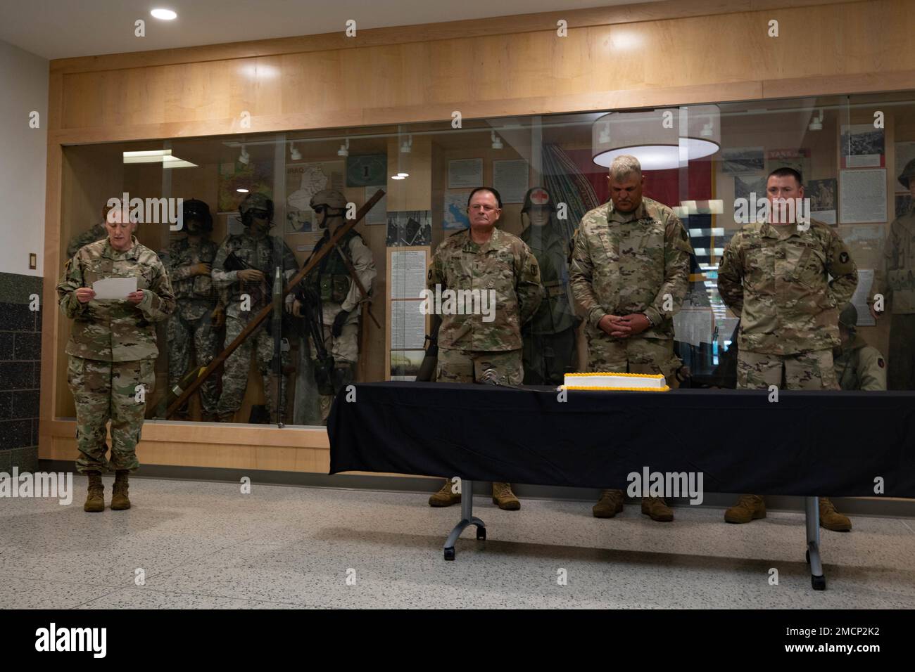 Camp Ripley hosted a birthday celebration at the education center on 8 ...