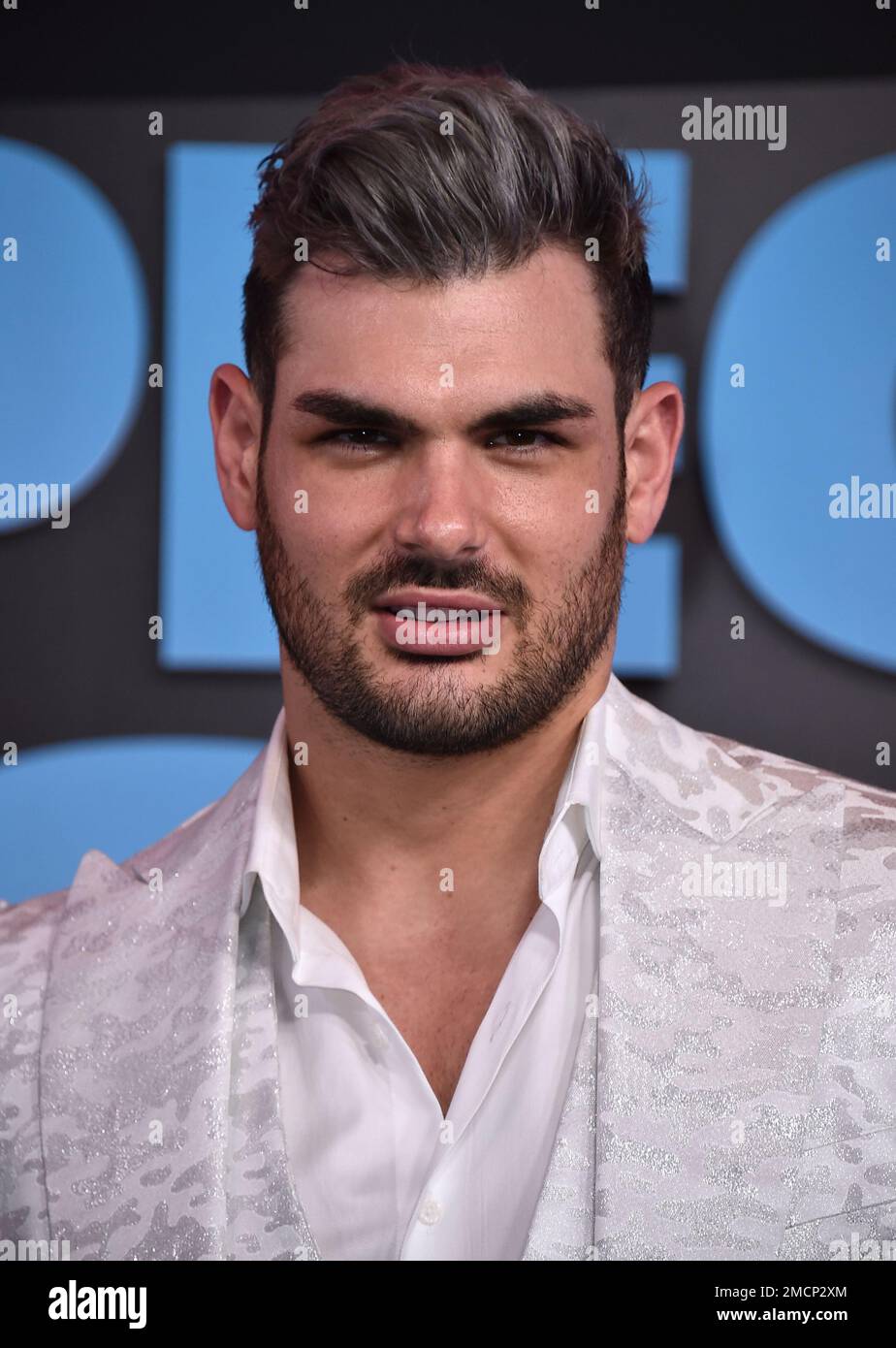Romain Bonnet arrives at the People's Choice Awards on Tuesday, Dec. 7 ...