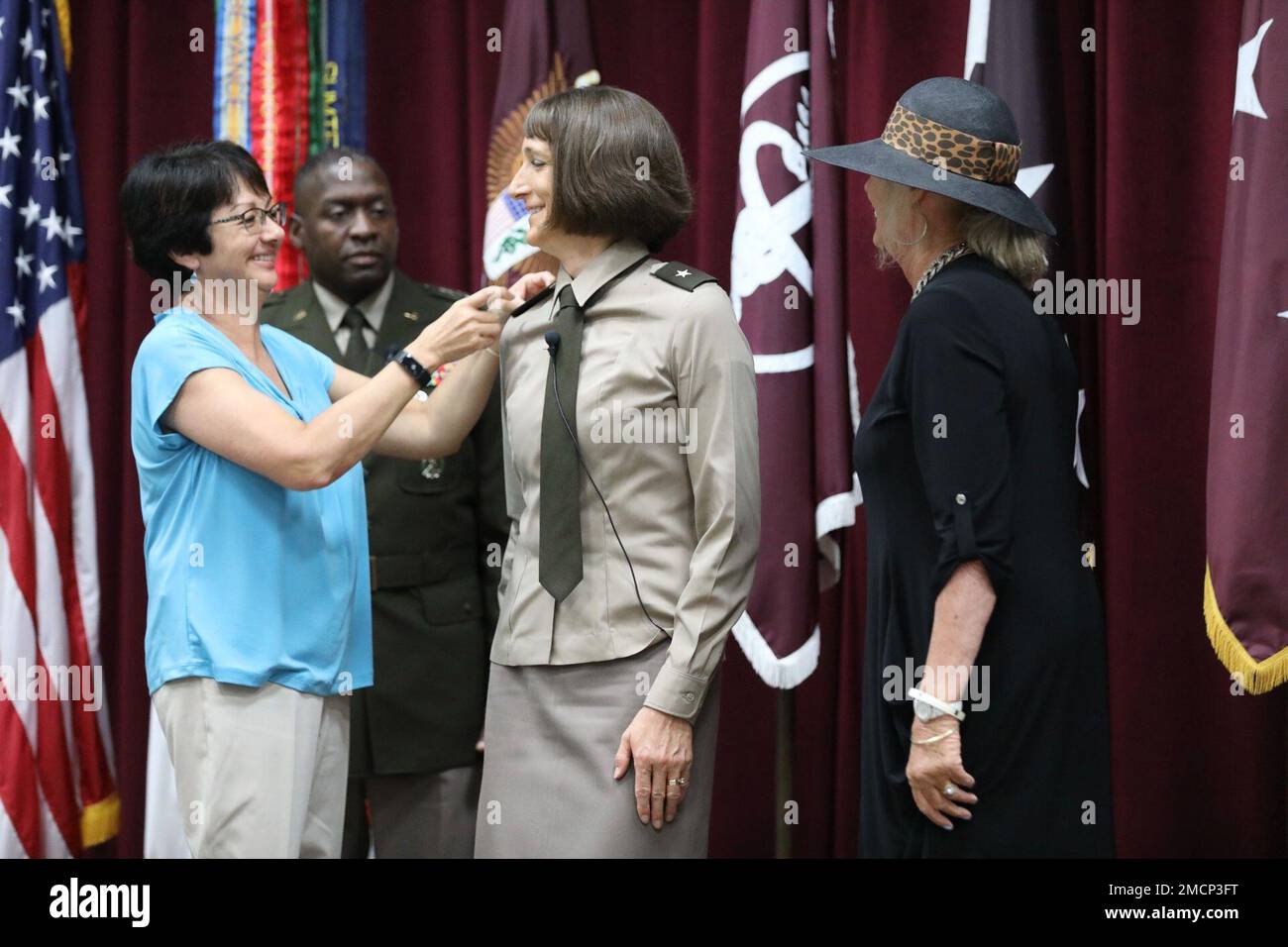 FORT SAM HOUSTON, TX -- Col. Deydre S. Teyhen was promoted to Brigadier ...