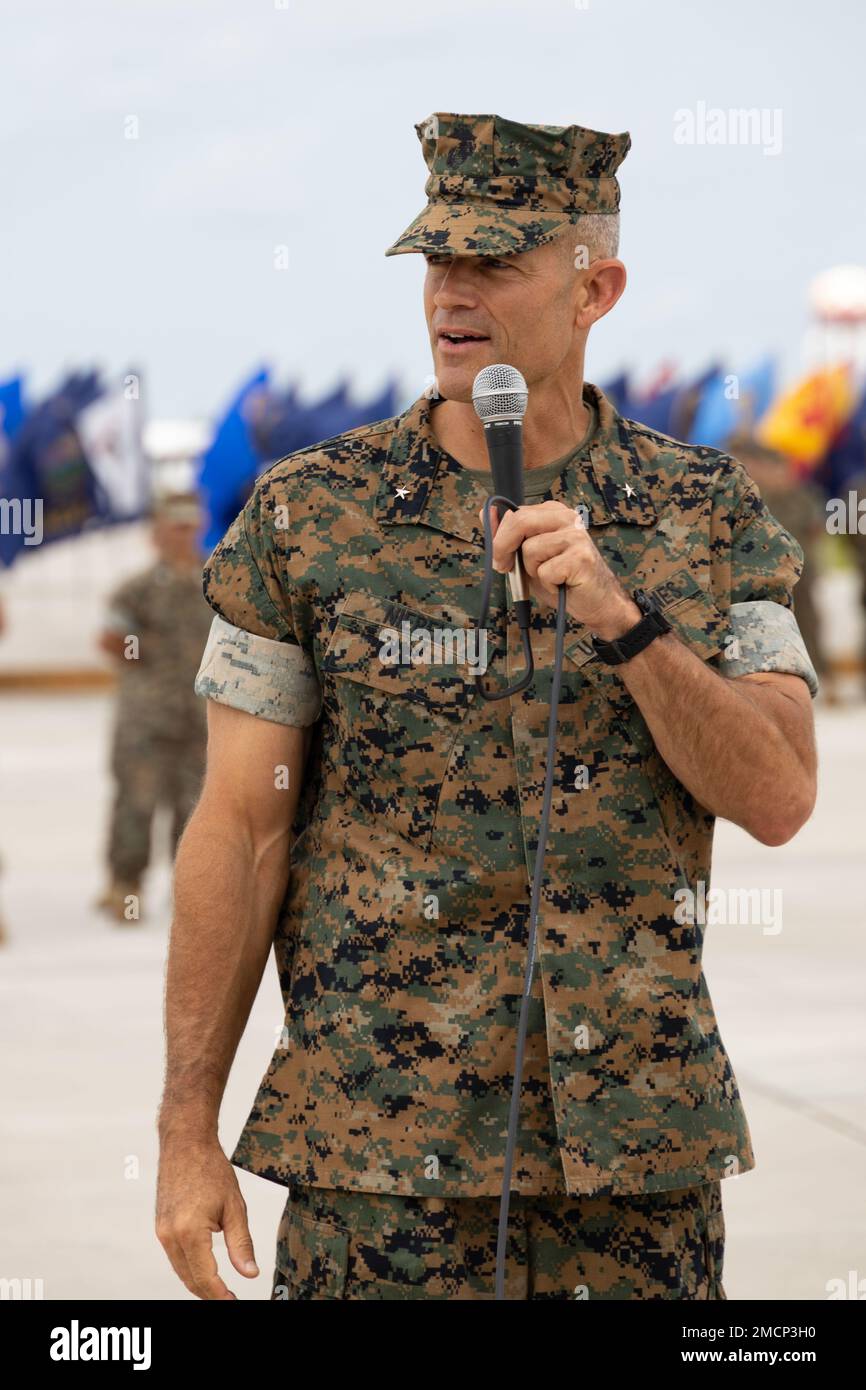 U.S. Marine Corps Brig. Gen. Andrew M. Niebel, commanding general ...