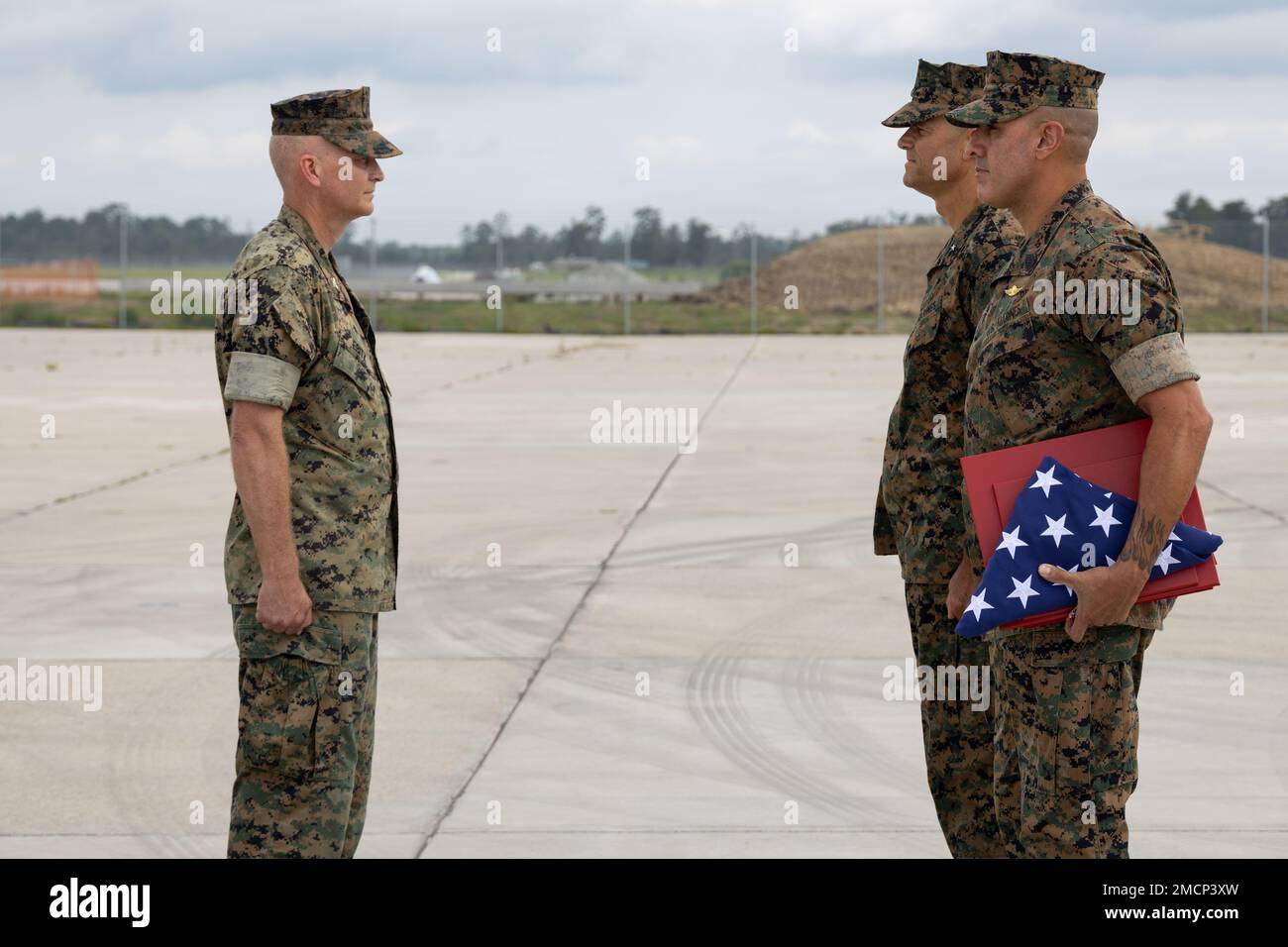 U.S. Marine Corps Brig. Gen. Andrew M. Niebel, commanding general ...