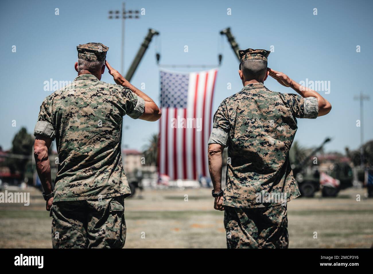 Commanding general of the 1st marine division hi-res stock photography ...