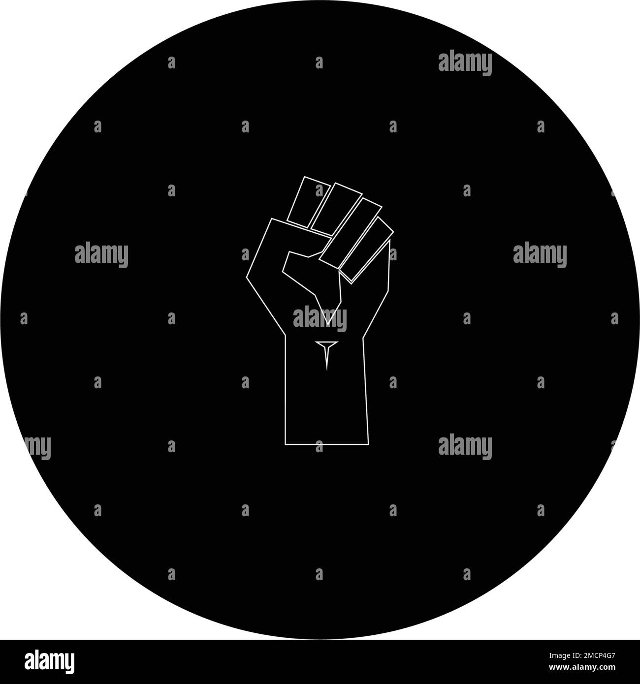 Protest logo Stock Vector Images - Alamy