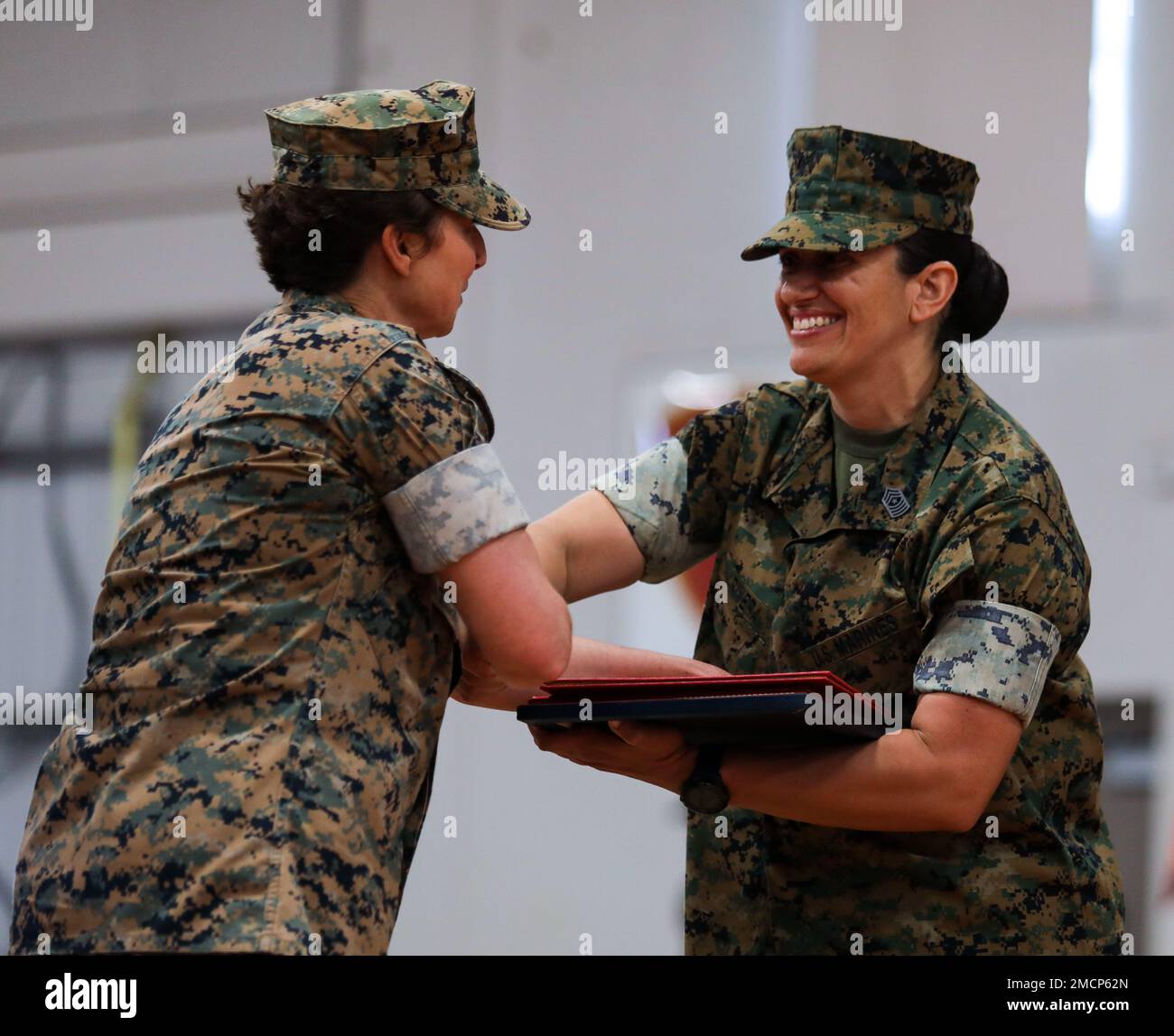 Sgt. Maj. Sigrid Rivera, former 4th Battalion Sergeant Major ...
