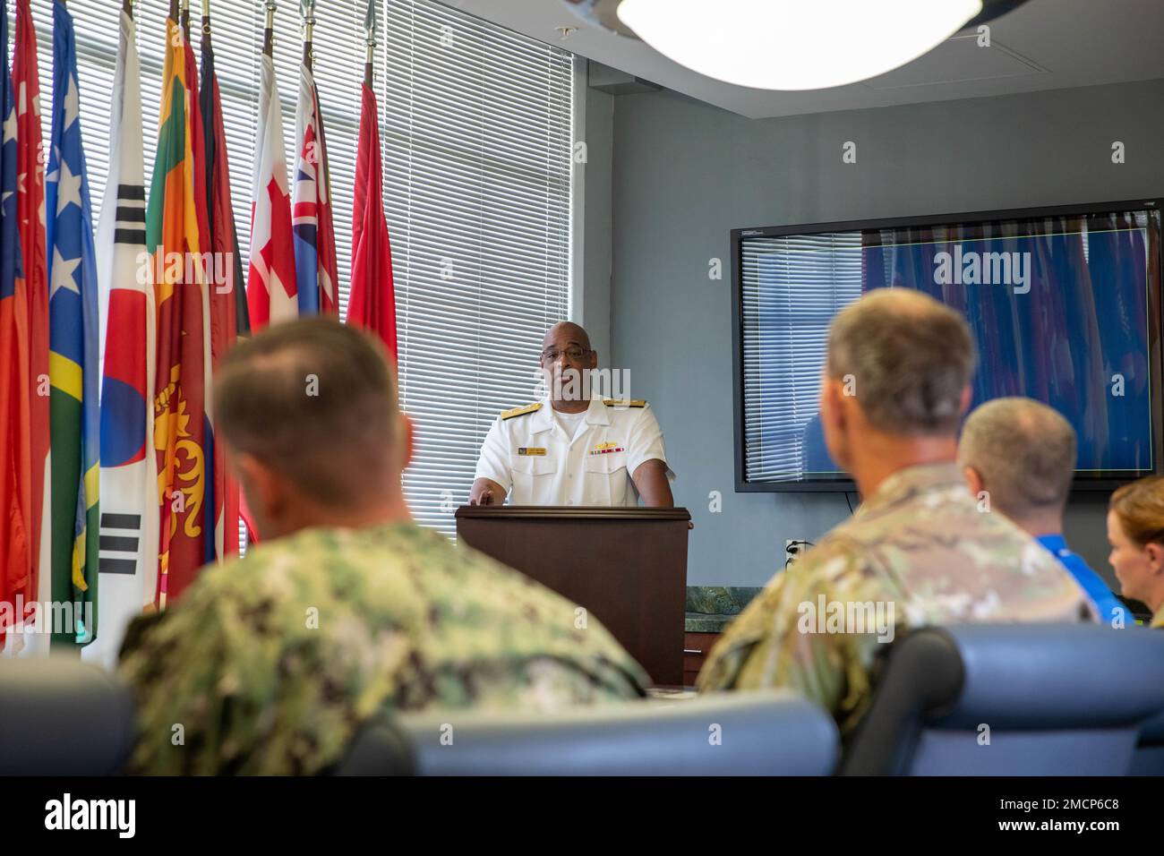 PEARL HARBOR (July 8, 2022) – Rear Adm. Larry Watkins, Deputy Commander ...