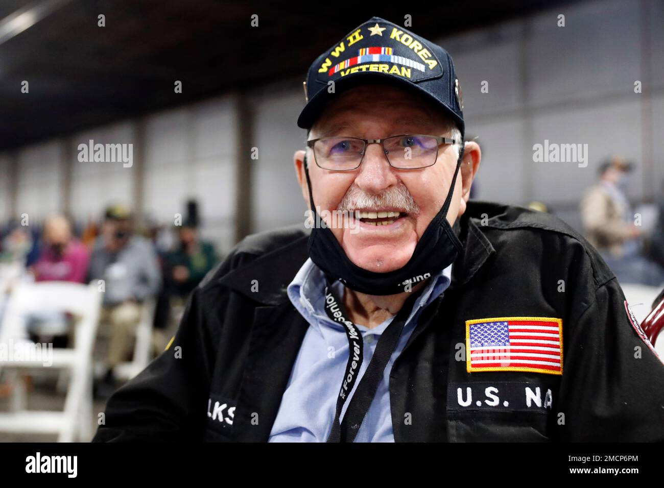 Dave Dilks, of Hatfield, Pa., attends the 80th Pearl Harbor Anniversary ...