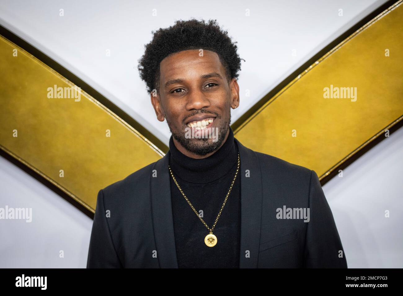 Joseph Hagan poses for photographers at the World premiere of the film ...