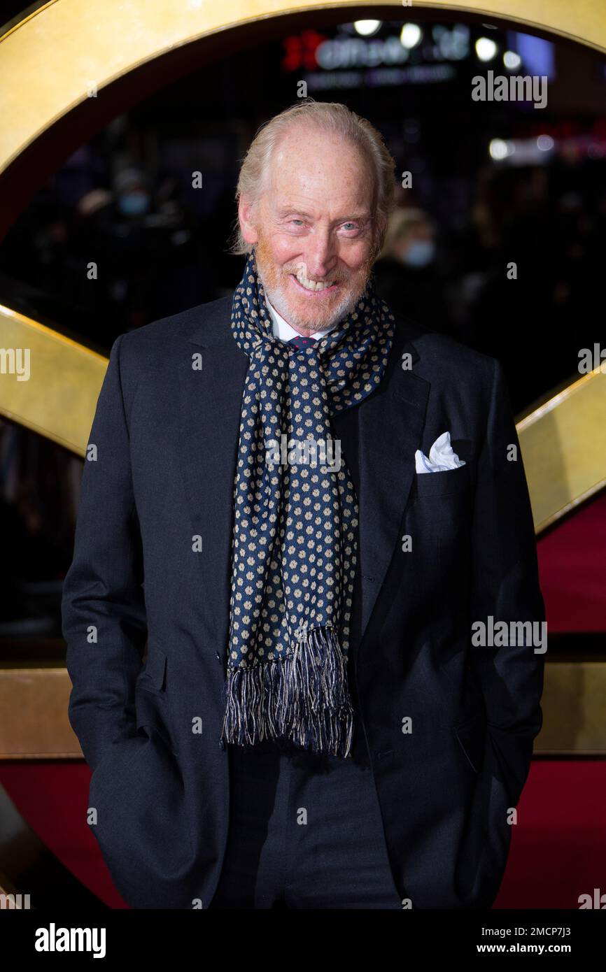 Charles Dance poses for photographers at the World premiere of the film ...