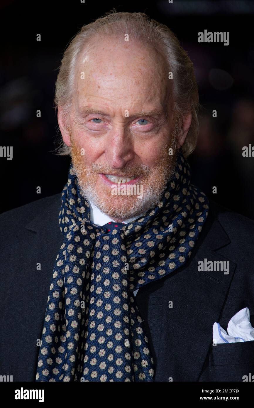 Charles Dance poses for photographers at the World premiere of the film ...
