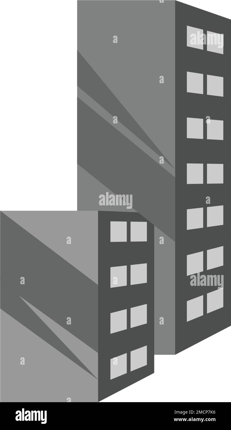 Commercial building logo Stock Vector Images - Alamy