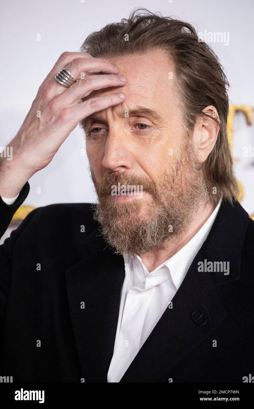 Rhys Ifans poses for photographers upon arrival at the World premiere ...