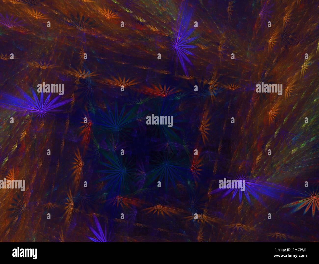 Imaginatory lush fractal texture image abstract background Stock Photo ...