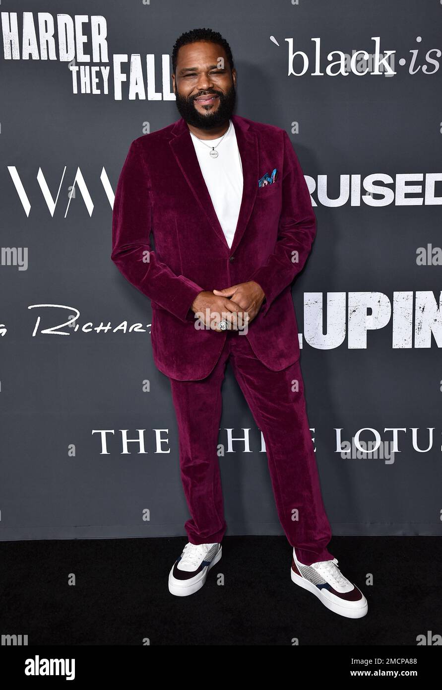 Anthony Anderson arrives at the fourth annual Celebration of Black ...