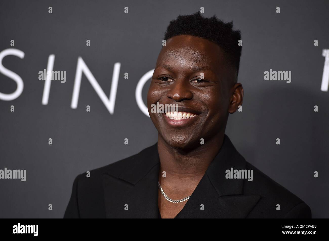 Toheeb Jimoh arrives at the fourth annual Celebration of Black Cinema ...