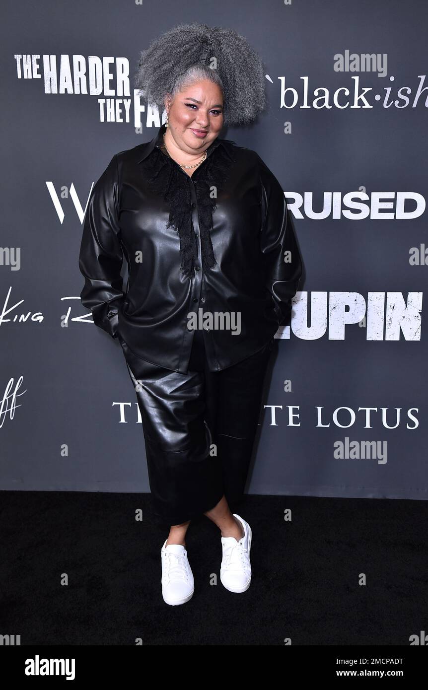 Liesl Tommy arrives at the fourth annual Celebration of Black Cinema ...