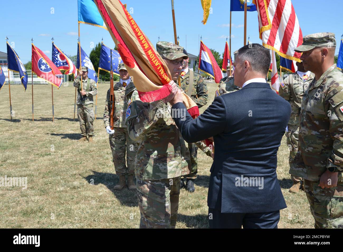 U.S. Army Garrison Wiesbaden welcomed a new commander as Col. Mario ...