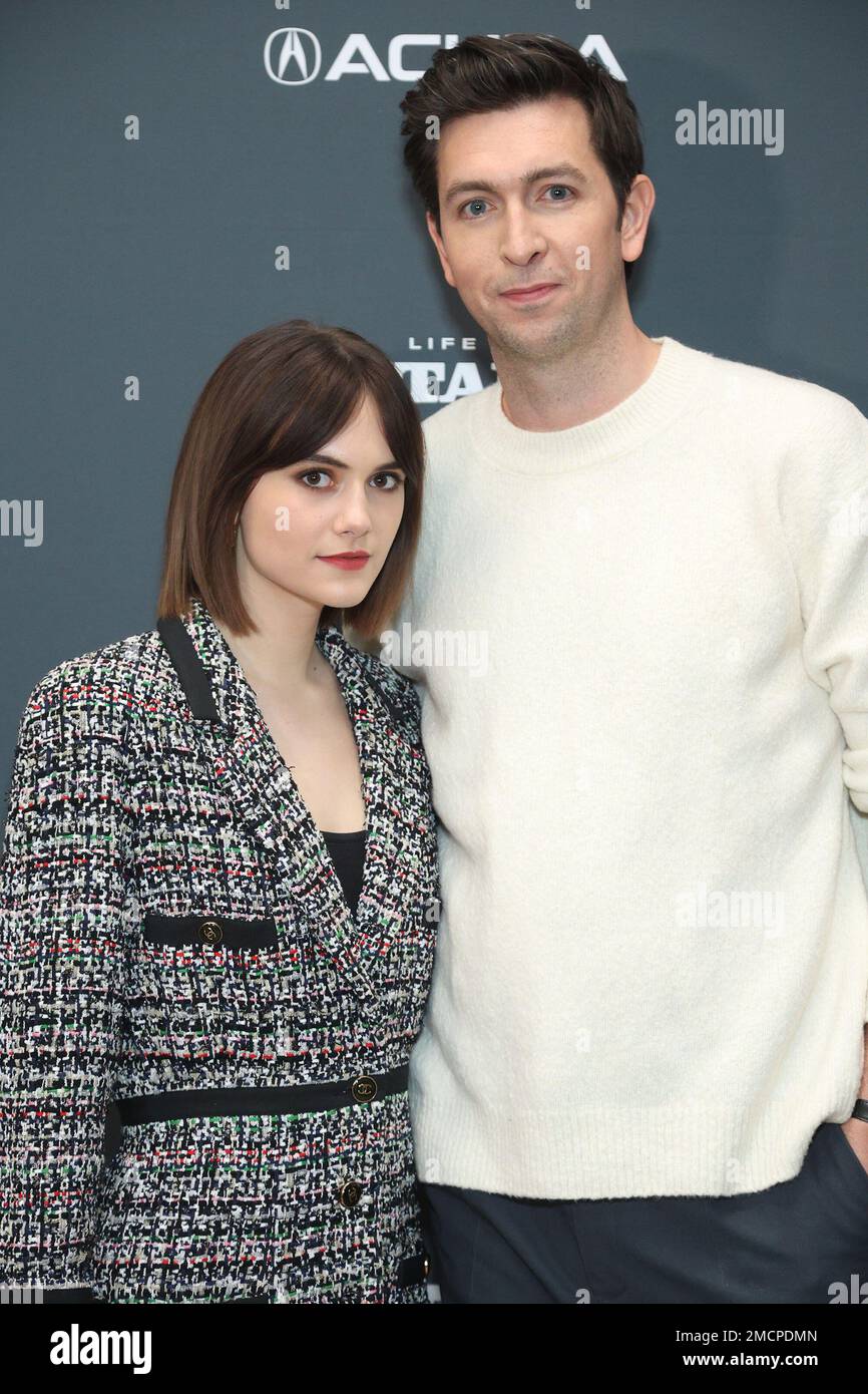Park City, UT, USA. 21st Jan, 2023. Emilia Jones, Nicholas Braun at ...