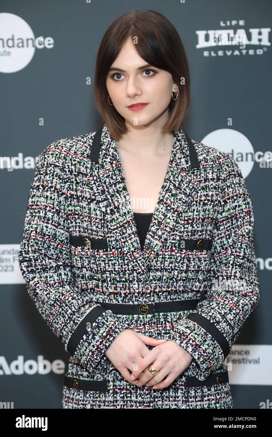 Park City, UT, USA. 21st Jan, 2023. Emilia Jones at arrivals for CAT ...