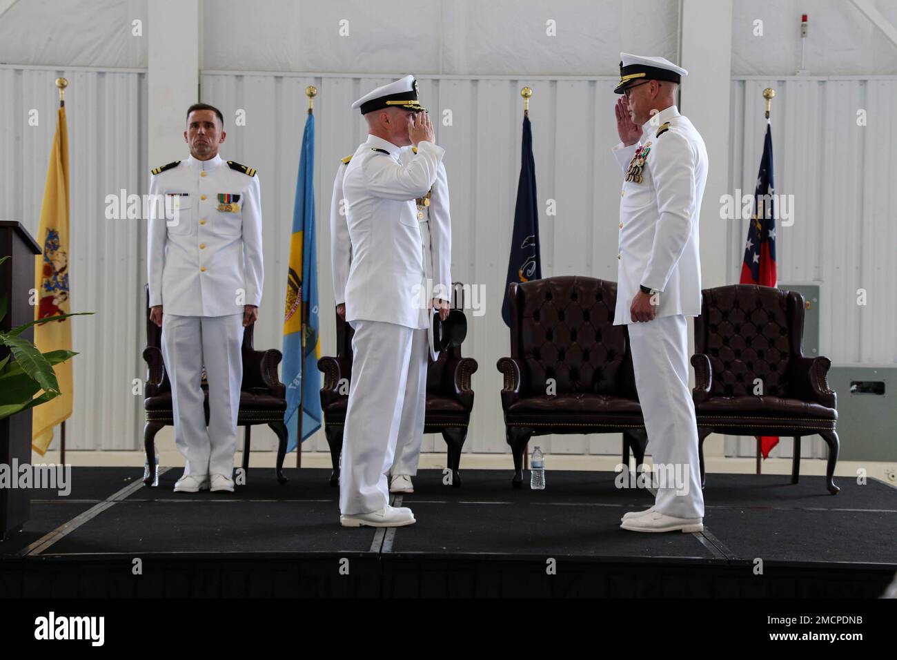 U.S. Navy Capt. Steven J. Stasick, the Officer In Charge of ...