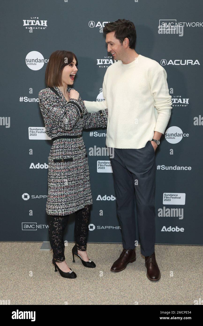Park City, UT, USA. 21st Jan, 2023. Emilia Jones, Nicholas Braun at ...