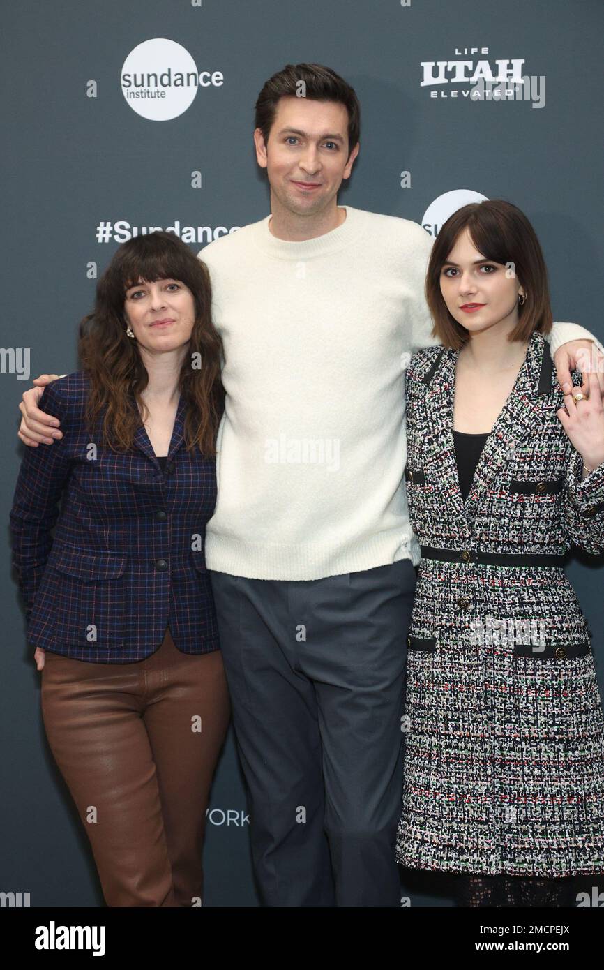 Park City, UT, USA. 21st Jan, 2023. Susanna Fogel, Nicholas Braun ...