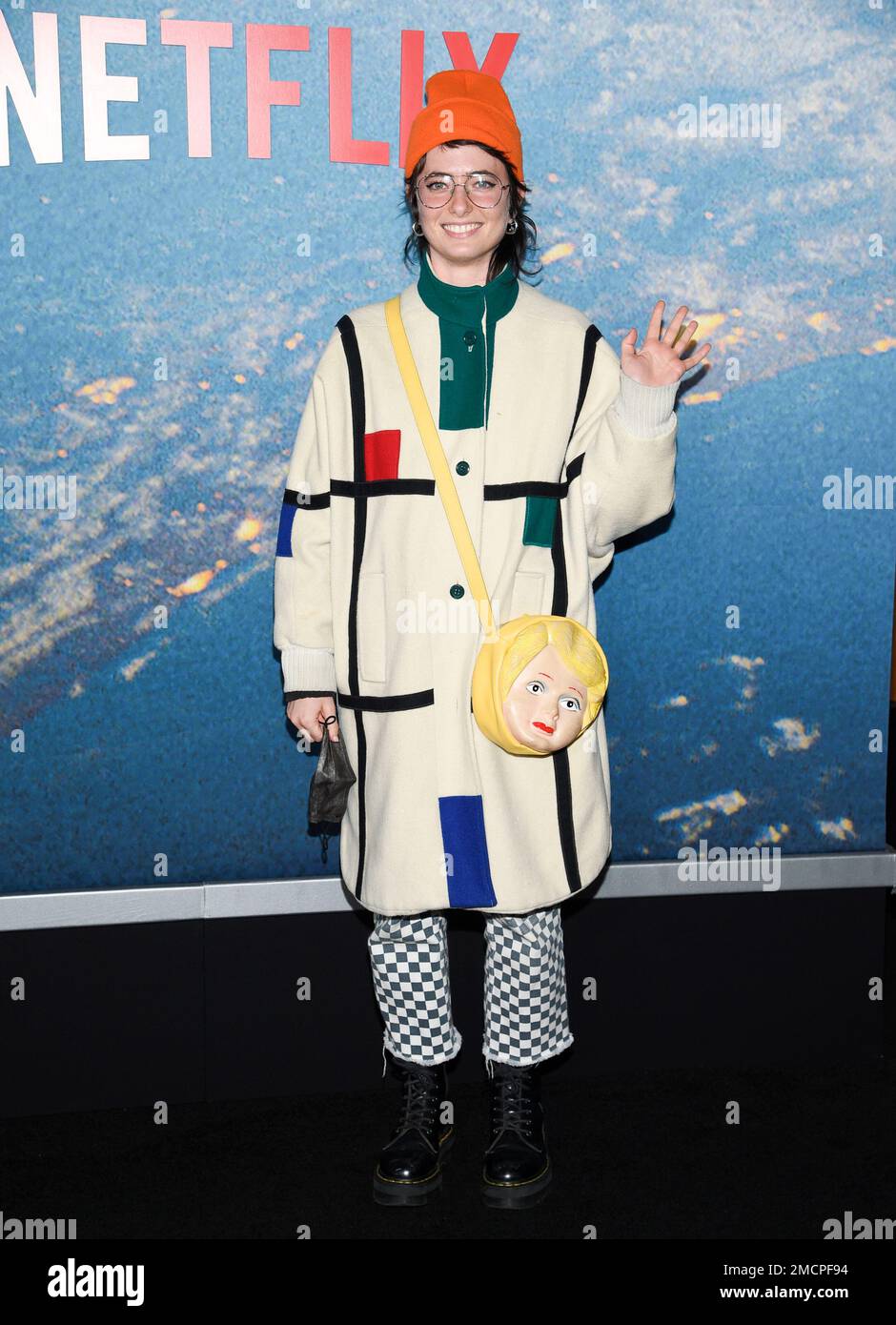 Sarah Sherman attends the world premiere of "Don't Look Up" at Jazz at ...