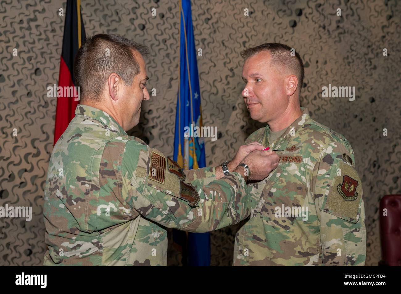 U.S. Air Force Col. Bryan T. Callahan, 435th Air Ground Operations Wing ...