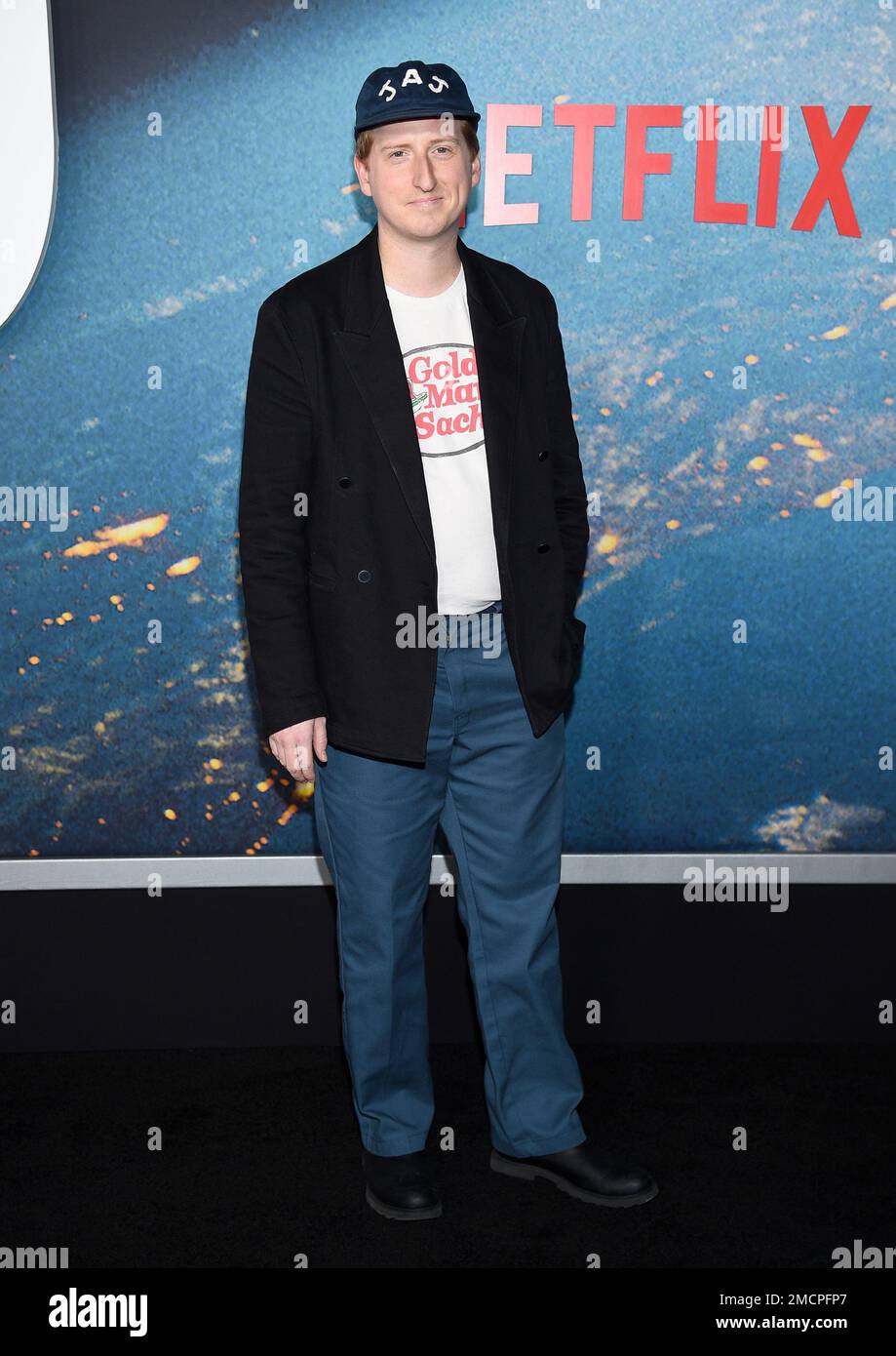 James Austin Johnson attends the world premiere of "Don't Look Up" at ...