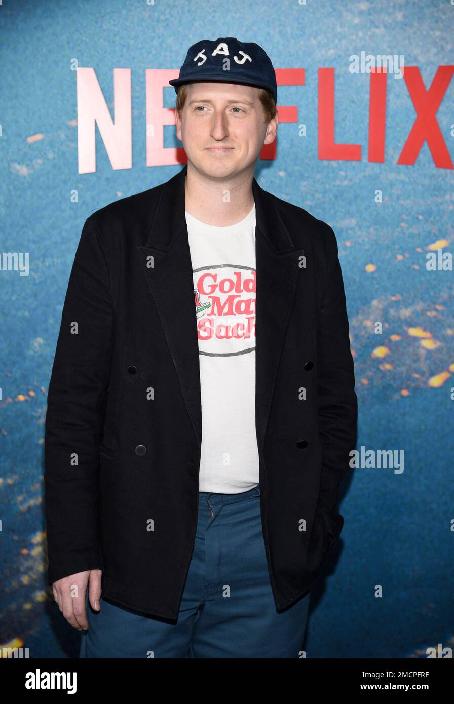 James Austin Johnson attends the world premiere of "Don't Look Up" at ...