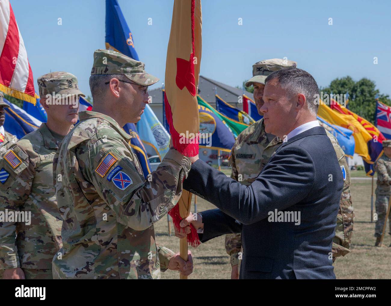 Installation Management Command-Europe Director Mr. Tommy Mize (right ...