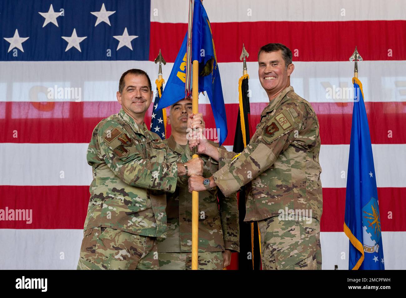 U.S. Air Force Col. Bryan T. Callahan, 435th Air Ground Operations Wing ...