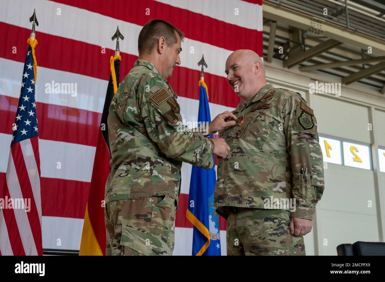 U.S. Air Force Col. Bryan T. Callahan, 435th Air Ground Operations Wing ...