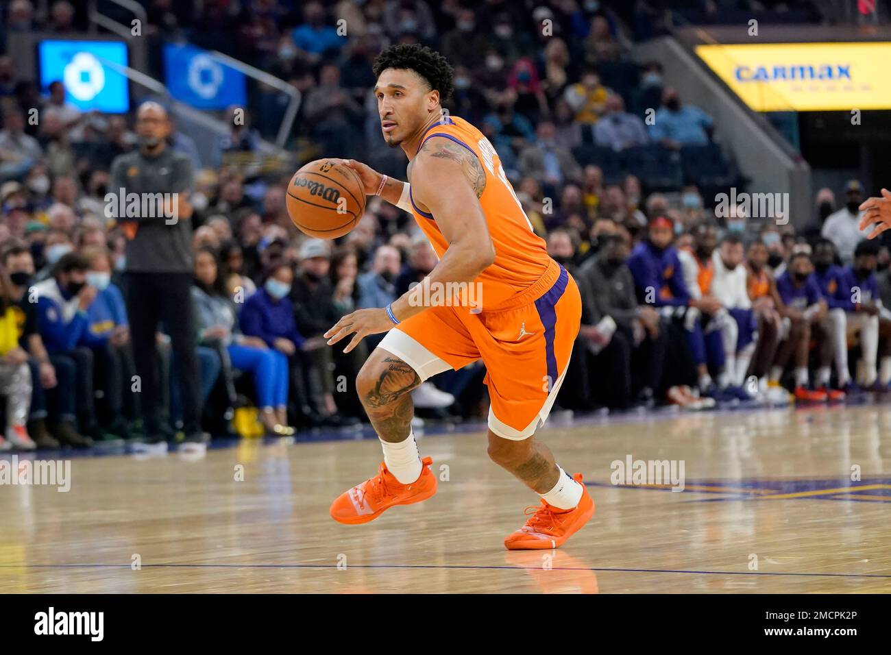 Phoenix Suns forward Ish Wainright during an NBA basketball game ...