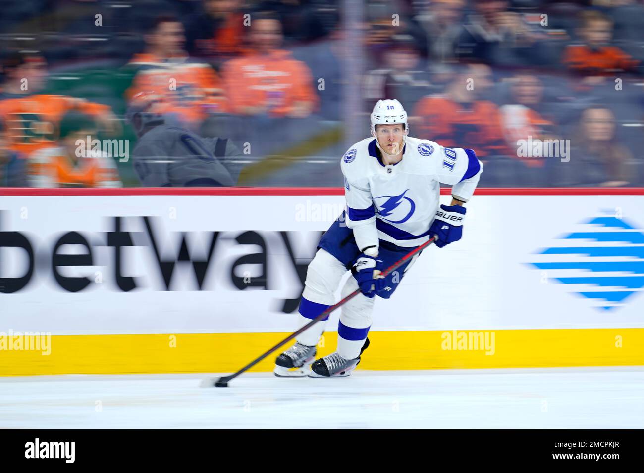 Tampa Bay Lightning's Corey Perry plays during an NHL hockey game ...