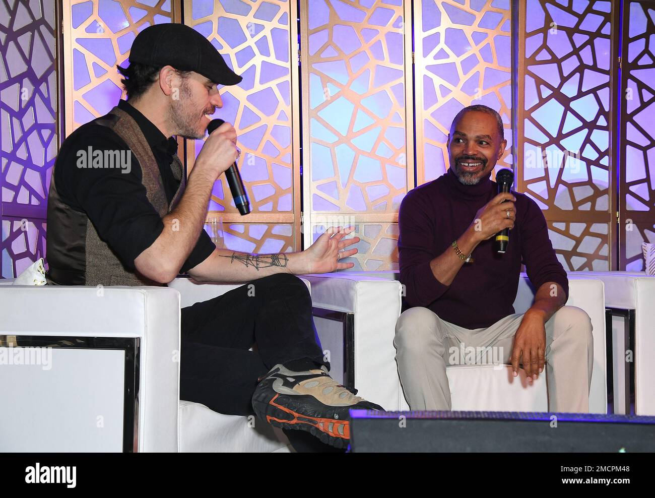 Denver Robbins and Craig Ross at the ENM Entertainment Director's and ...