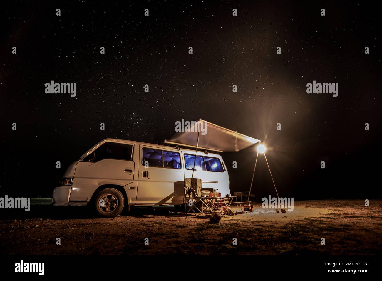 Van Life: Sleeping under the stars in a camper van on working holiday ...