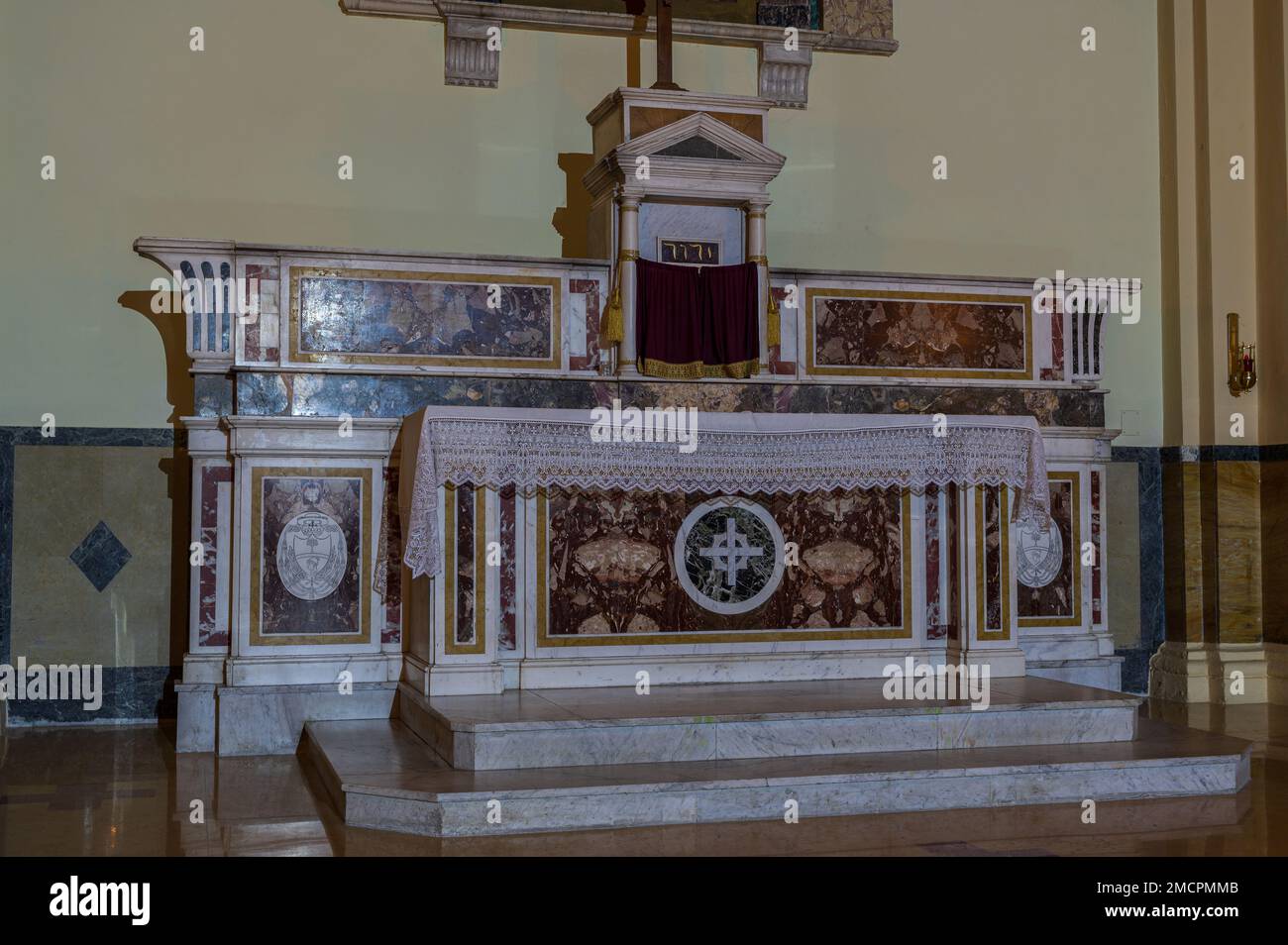 The Church of the Immaculate Conception was razed to the ground by the ...