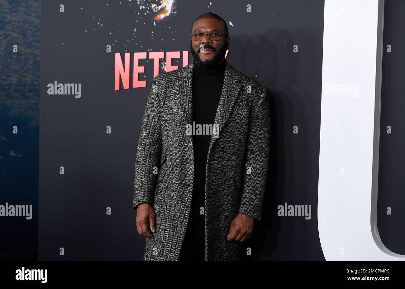 Tyler Perry attends the world premiere of "Don't Look Up" at Jazz at ...