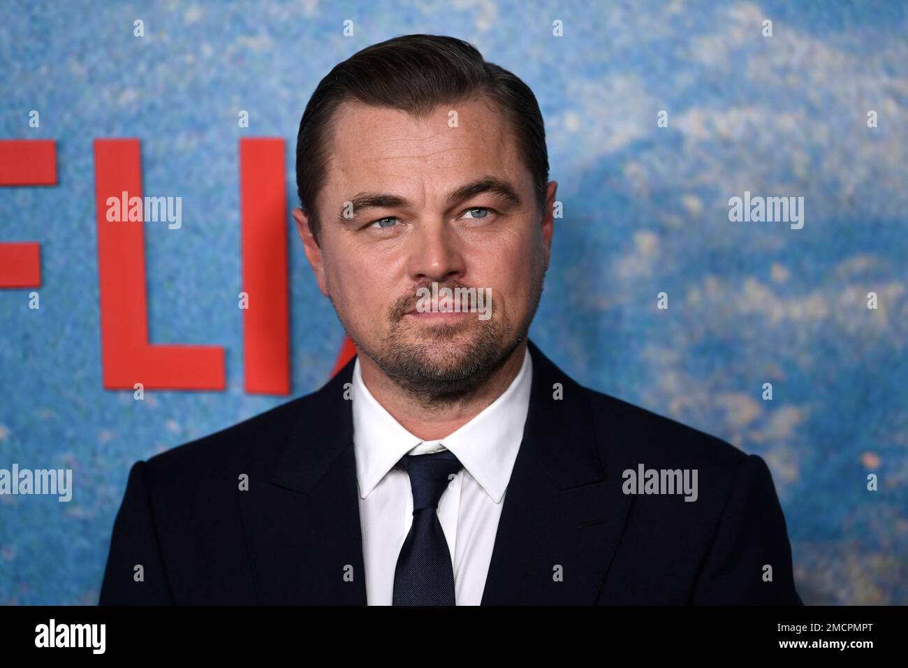 Leonardo DiCaprio attends the world premiere of "Don't Look Up" at Jazz ...